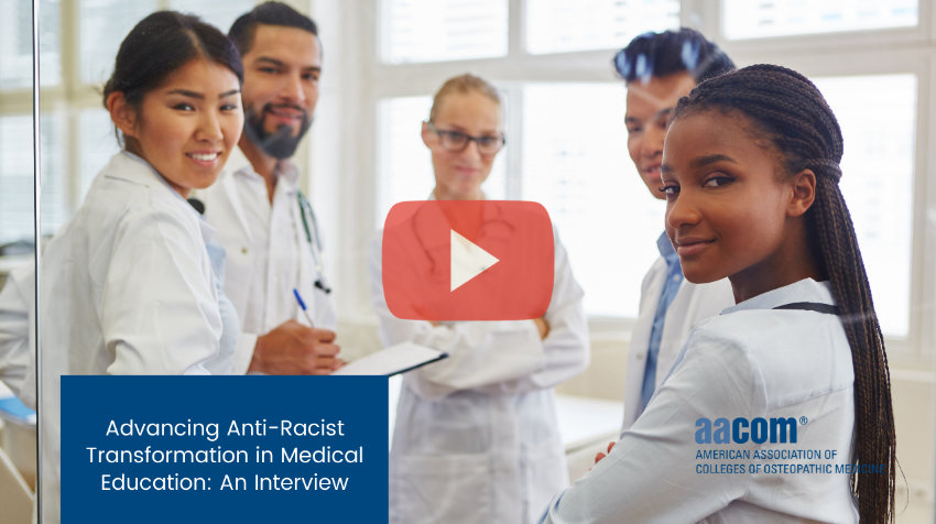 Advancing Anti-Racist Transformation in Medical Education: An Interview ... Advancing Anti-Racist Transformation in Medical Education: An Interview ...